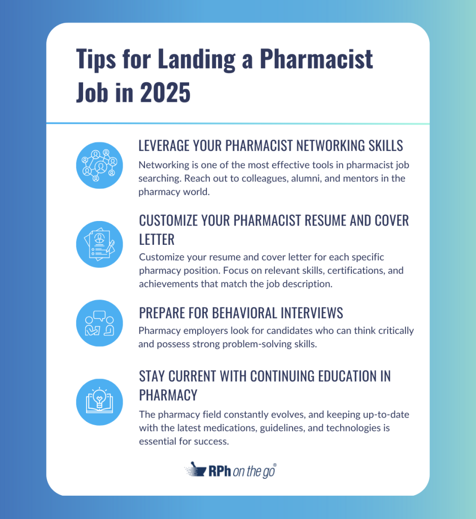 Tips for Landing a Pharmacist Job - RPh on the Go